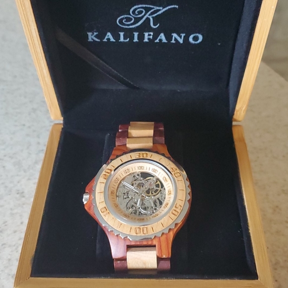 kalifano | Accessories | Wood Kalifano Mens Watch | Poshmark